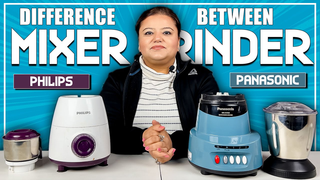 Philips V/S Panasonic Mixer Grinder. Detailed Video in Hindi. - YouTube