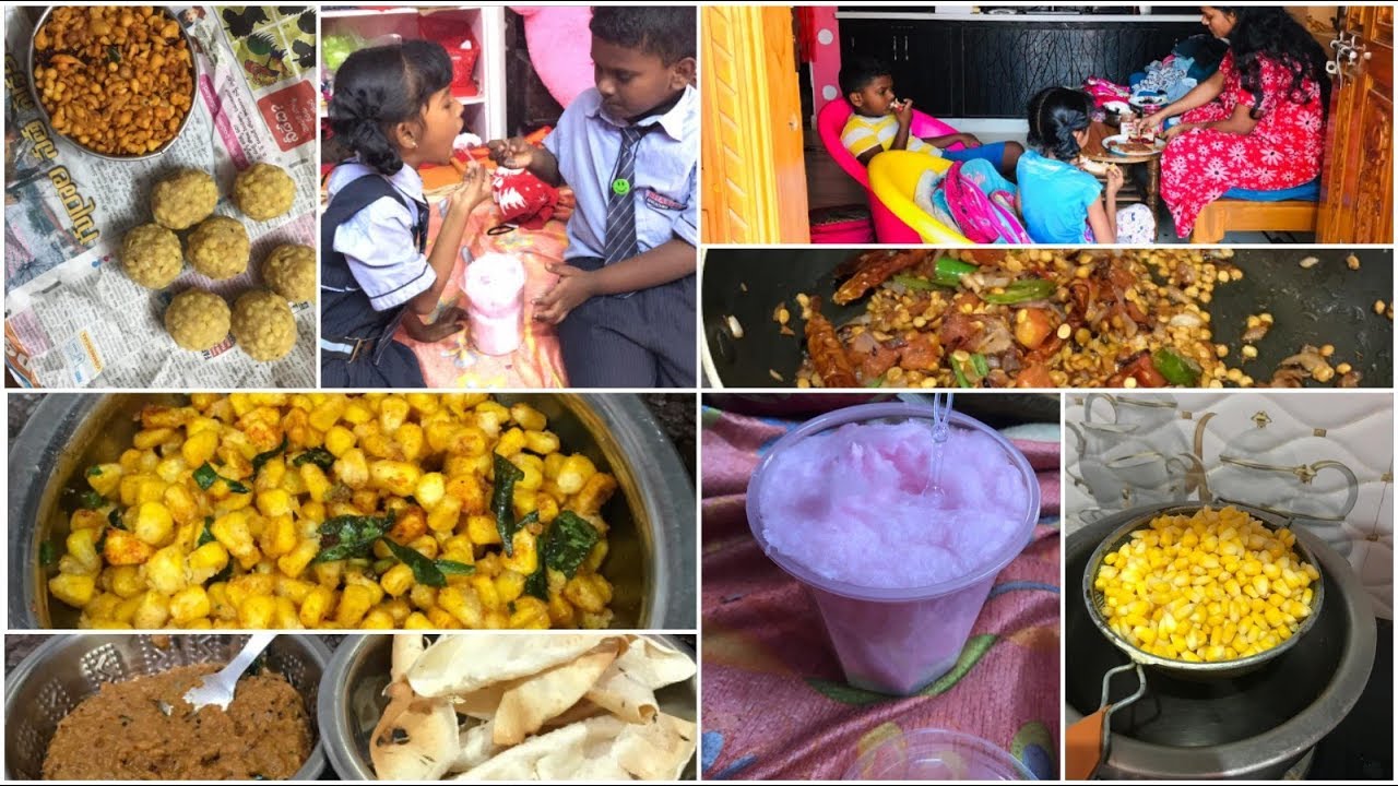 Routine Vlog/American Sweet Corn Recipe/Kandi Pachadhi Recipe/Kids ...