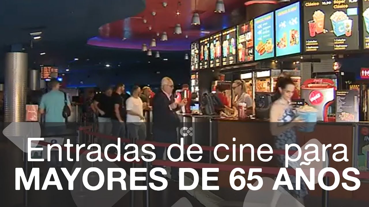 Entradas de cine a 2 euros para mayores de 65 años - YouTube
