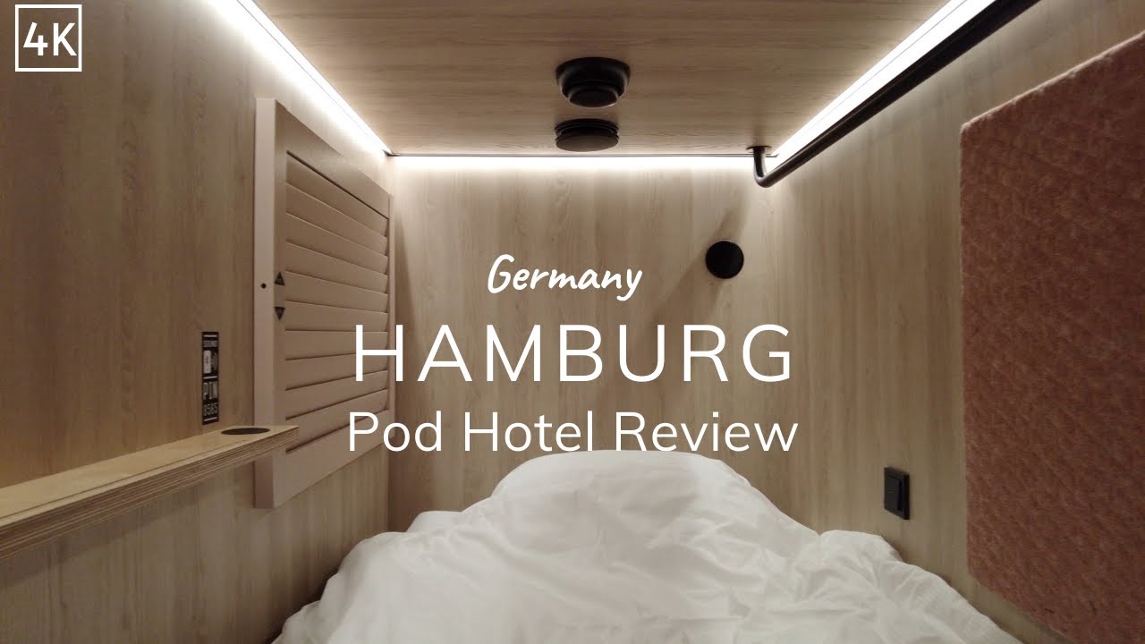 Budget Capsule Hotel 4K - Hamburg Pod Hotel Tour (60fps) - YouTube