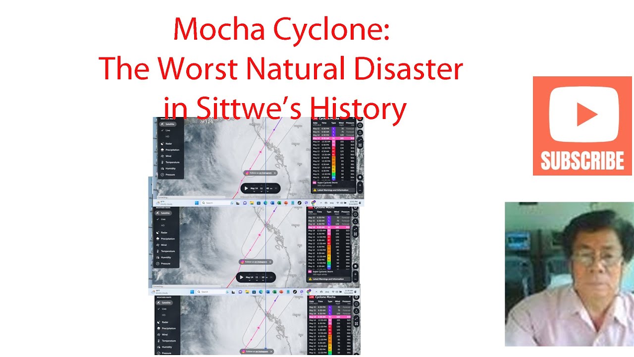 Mocha Cyclone : The Worst Natural Disaster in Sittwe's History - YouTube