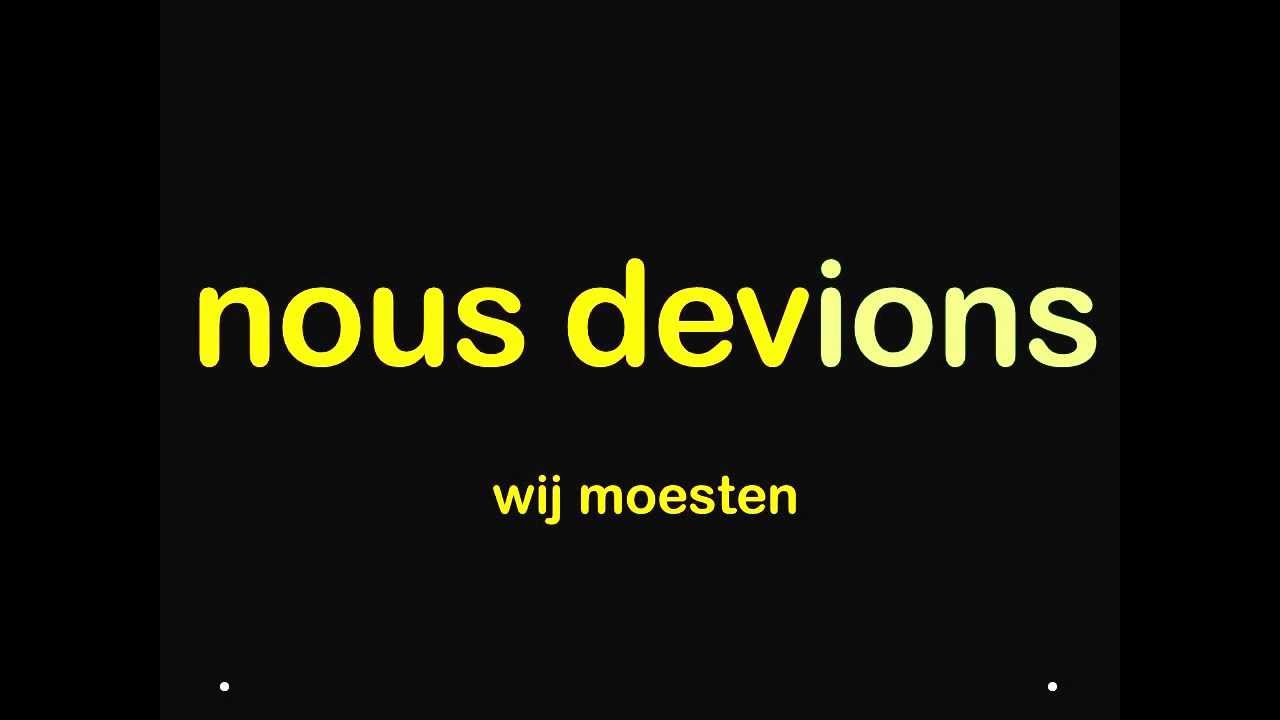 Frans Devoir Recevoir Imparfait Www mijnfranseles nl YouTube frans-devoir-recevoir-imparfait-www-mijnfranseles-nl-youtube