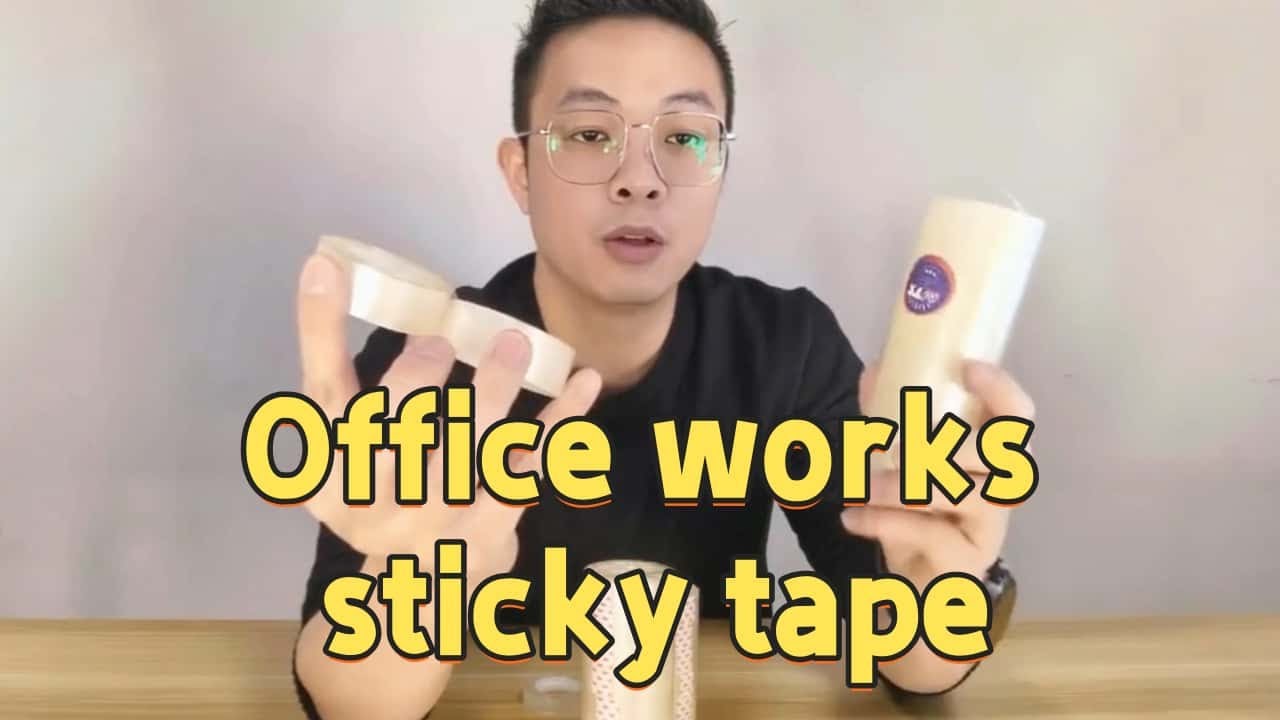 Office works sticky tape,clear tape 25mm,wholesale tape 3 4 x 36 yds 1 ...