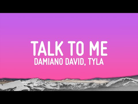 Damiano David - Talk to Me (Lyrics) ft. Tyla & Nile Rodgers