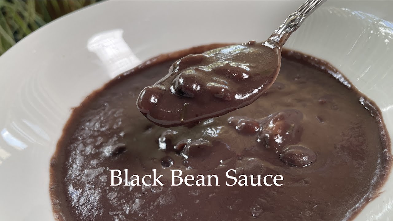 Cooking Perfect Haitian Black Bean Sauce | Sos Pwa Nwa - YouTube