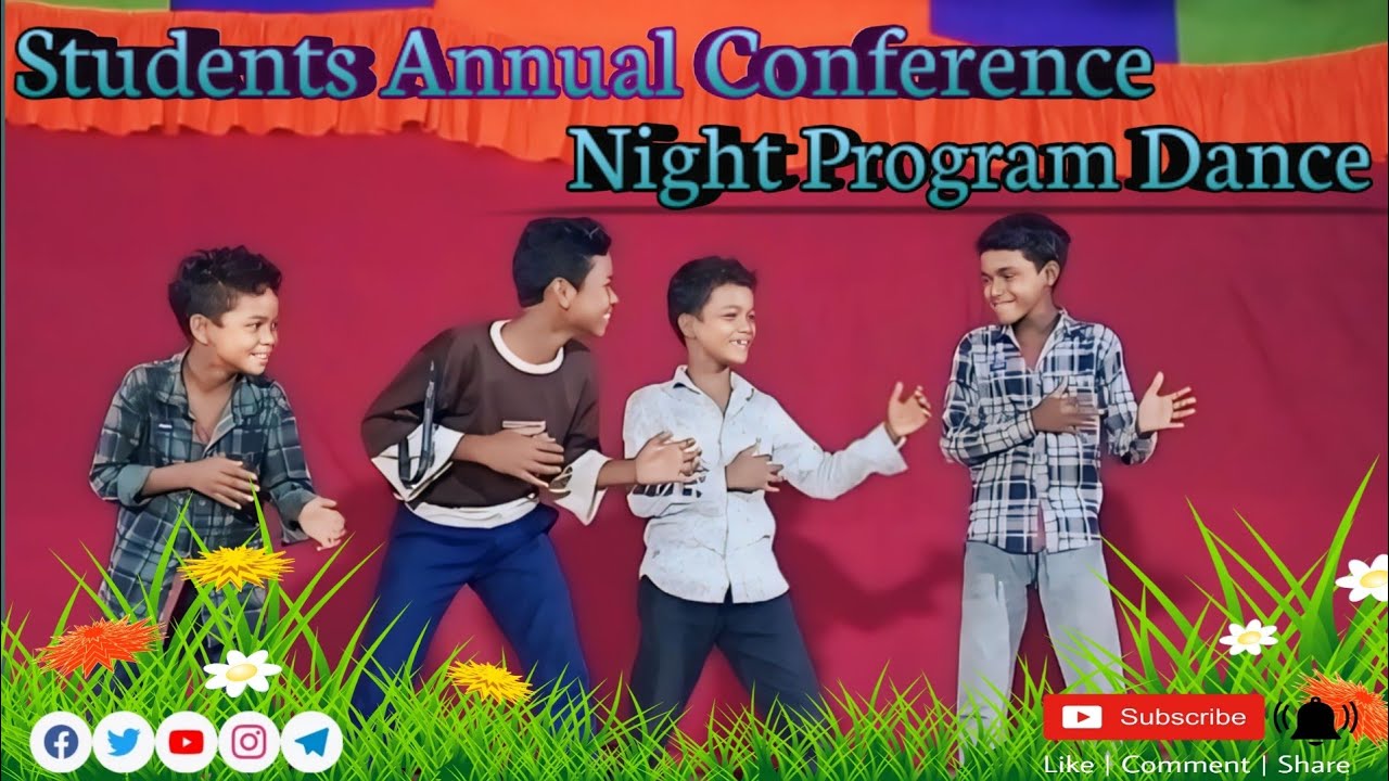 Students Annual Conference || Night Program Group Dance - YouTube