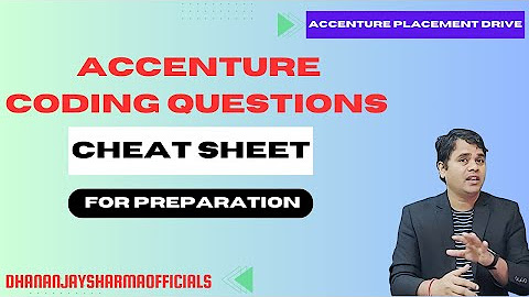 accenture latest coding questions with step by step solutions - YouTube