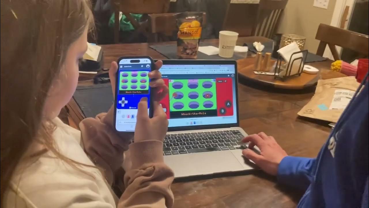 2 player Game of Whack a Mole - Microsoft: Code a Carnival Game lesson ...