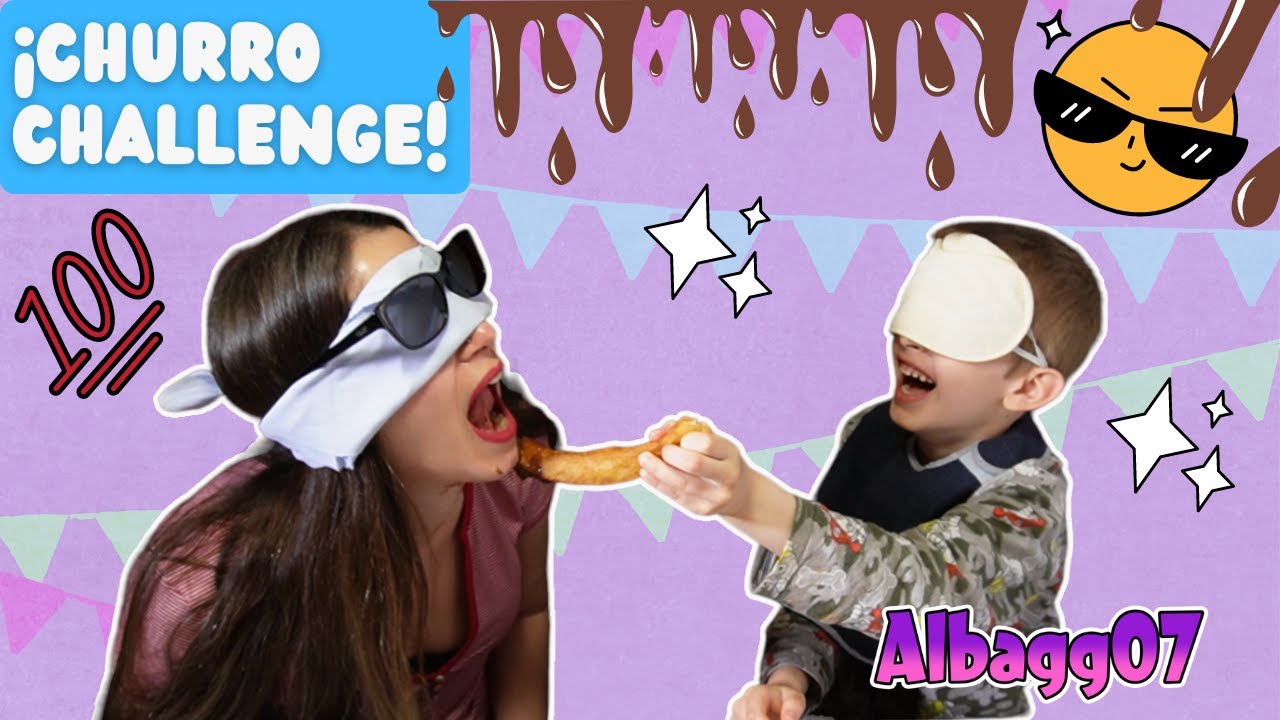 Churro Challenge 🤣 🤣 🤣 - YouTube