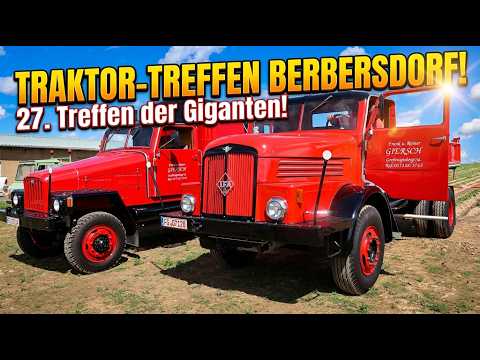 🚨 TRAKTOR-SPEKTAKEL IN BERBERSDORF! 🚨 Das 27. Treffen der Legenden. #oldtimer #ddr #tractor