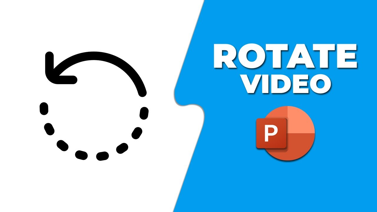 How to rotate video in PowerPoint - YouTube