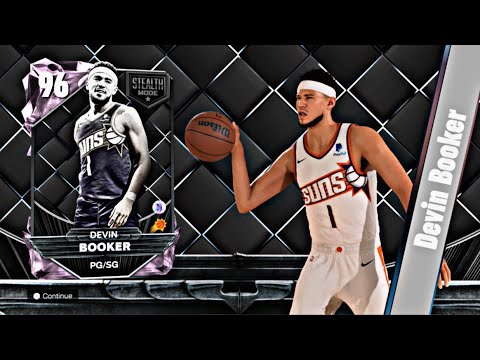 PINK DIAMOND DEVIN BOOKER NBA2K25 MYTEAM STEALTH MODE SINGLE DELUXE ...