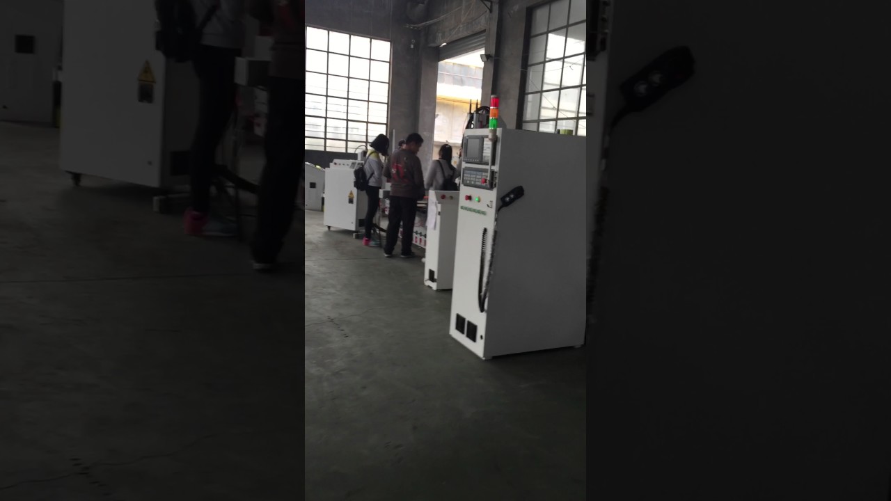 Omni 2030 carousel atc CNC Router with pop-up pins - YouTube