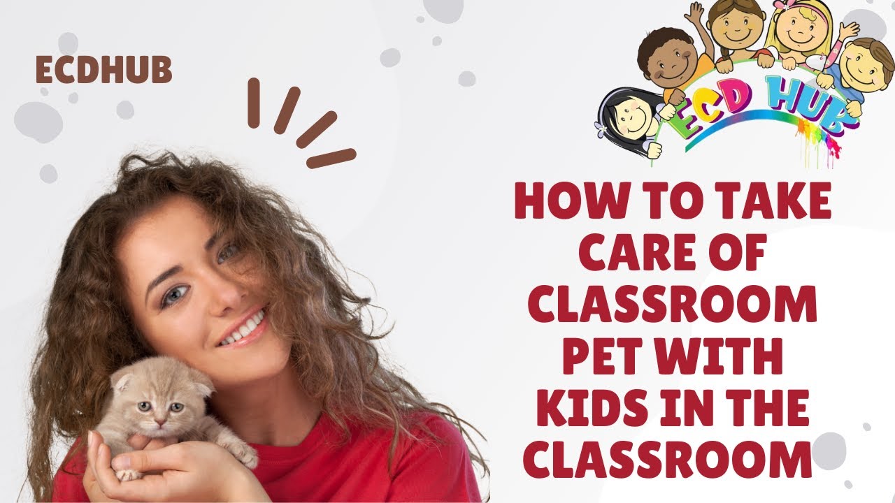 How To Take Care of Classroom Pet With Kids in the Classroom By ECDHUB ...
