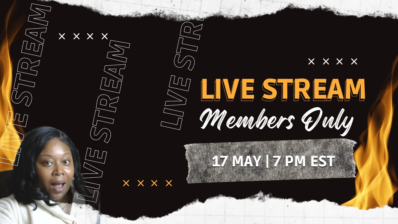 Unlock Your YouTube Potential: Members Only Live Stream 🎯🔥 - YouTube