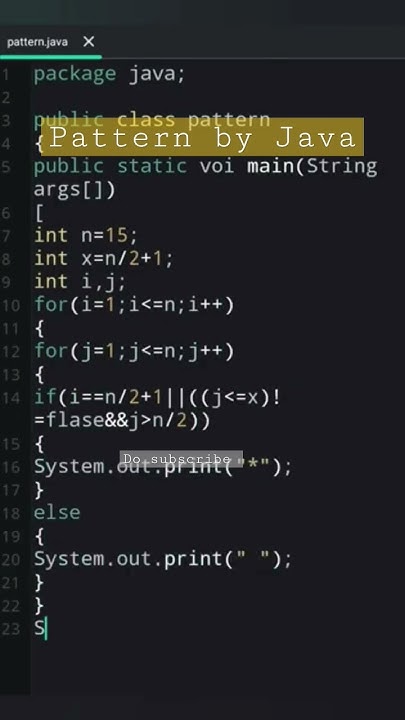 Arrow Pattern By Java How To Make Pattern In Java Pattern Javaprogramming Youtube 6585