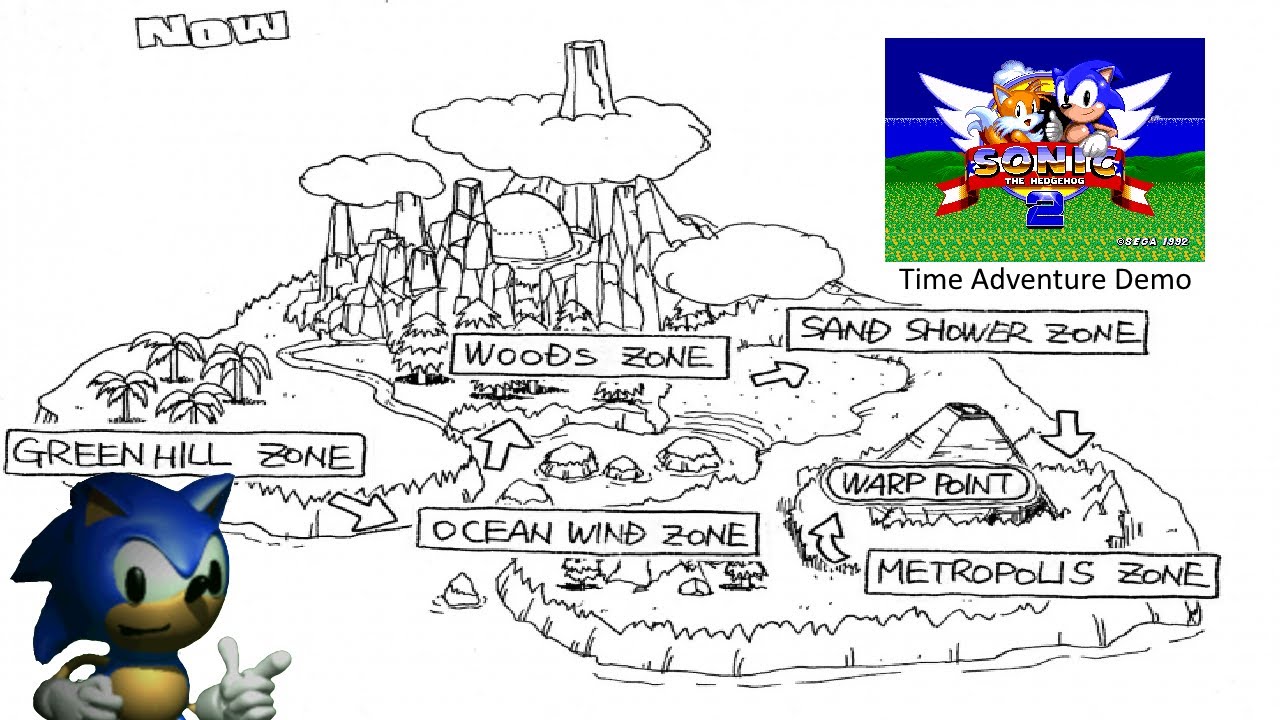 Sonic 2: Time Adventure - Hack Gameplay - YouTube