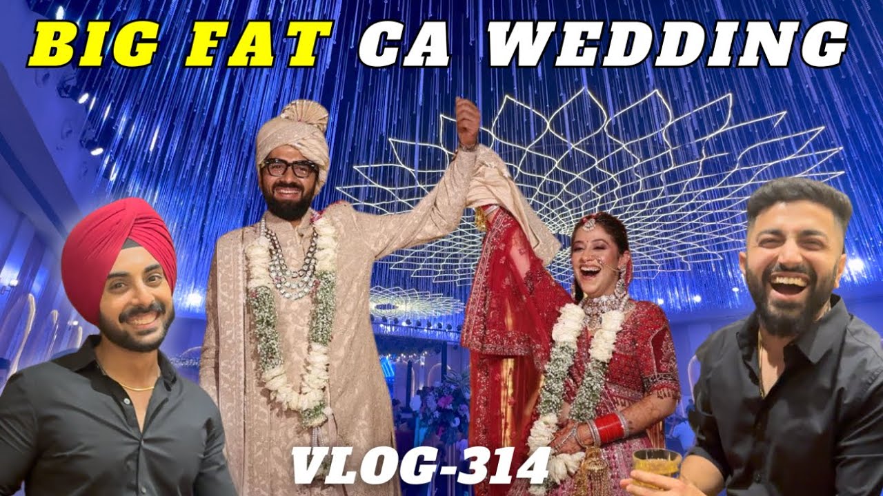 BIG FAT 'CA WEDDING' Party 😍 - YouTube