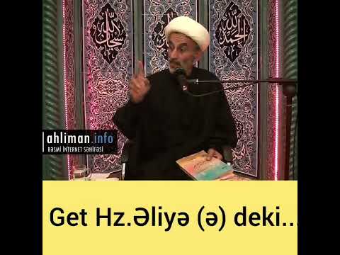 Get Hz.Əliyə ə de ki,.. Haci Əhliman
