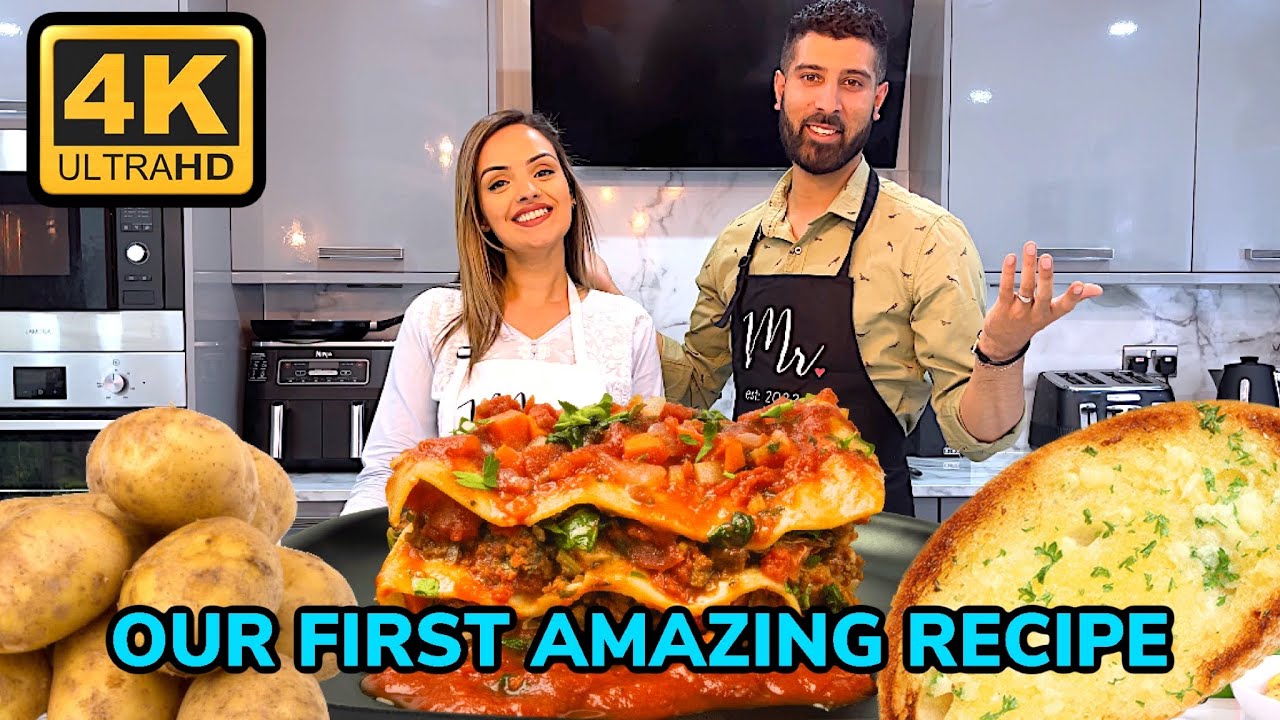 OUR FIRST AMAZING RECIPE AS A MARRIED COUPLE 🥘 - YouTube