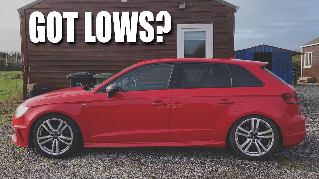 The A3 FINALLY Got Lowered | Audi A3 8V 2.0 TDI Build | Ep. 9 - YouTube