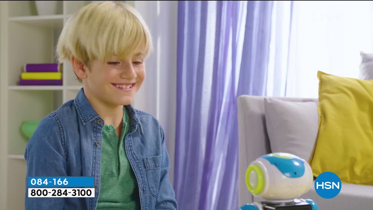 Lexibook PowerMan Jr. Interactive Robot with Remote - YouTube