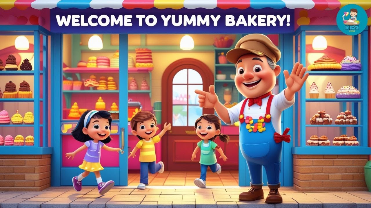 The Yummy Bakery Song 🍩 🧁 | Funny & Sweet Adventure with the Baker ...