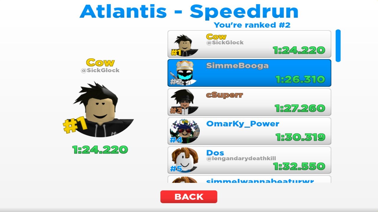 Super Golf! Trying to take back Atlantis WR in 1 minute and 15 seconds ...