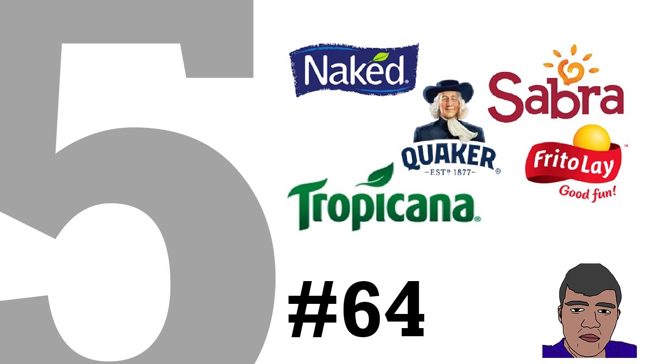 TOP 5 #64 - Most Popular Companies Owned by PepsiCo - YouTube