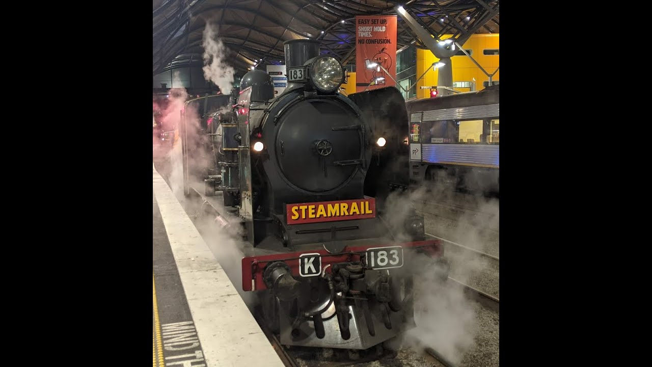 Metro, V/line and Heritage trains, Steamrail Victoria's Shepperton ...