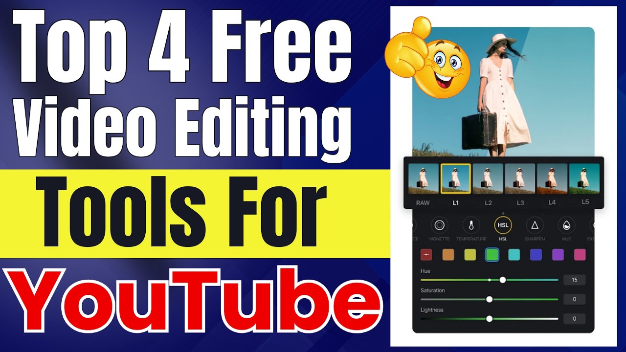 Top 4 Video Editing Tools For YouTube | Tech Beyond - YouTube
