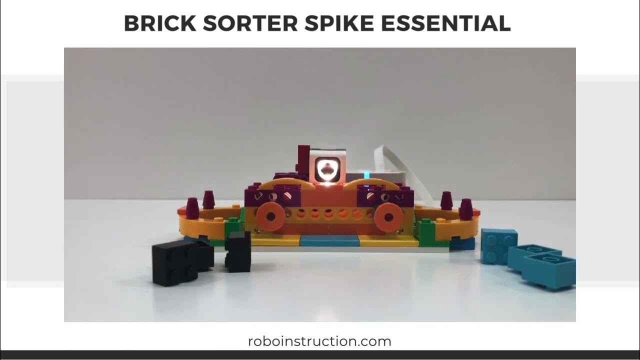 Brick Sorter Lego Spike Essential - YouTube
