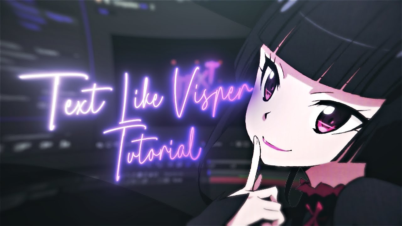 Text Animation like Visper - After Effects Tutorial - YouTube