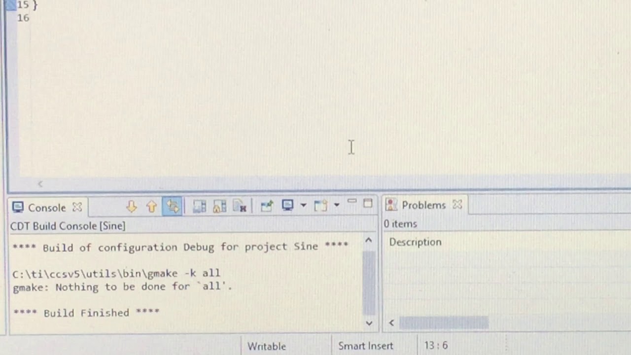 Dsp Tms320f28335 Basic Programming Part 2 Sine Wave Generation Youtube