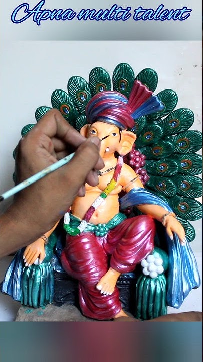 Ganesha making || How to make Ganesha || Ganesh chaturthi special # ...