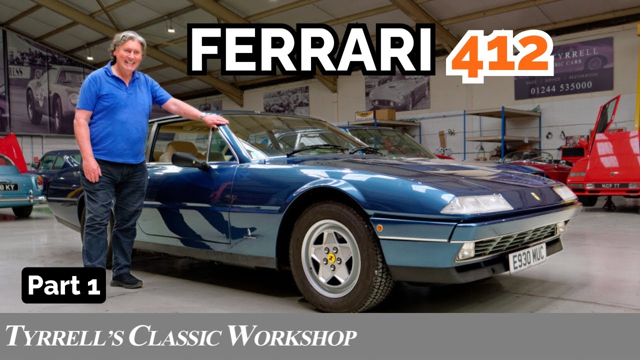 Ferrari 412: The Legacy of a Classic | Tyrrell's Classic Workshop - YouTube
