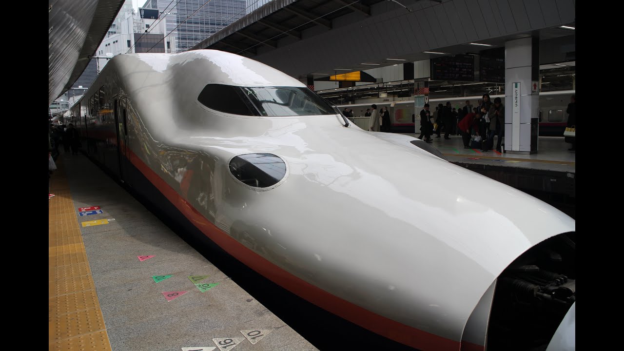 Jōetsu Shinkansen E4 Series [MAX Toki No.315] (Ueno to Omiya) - YouTube