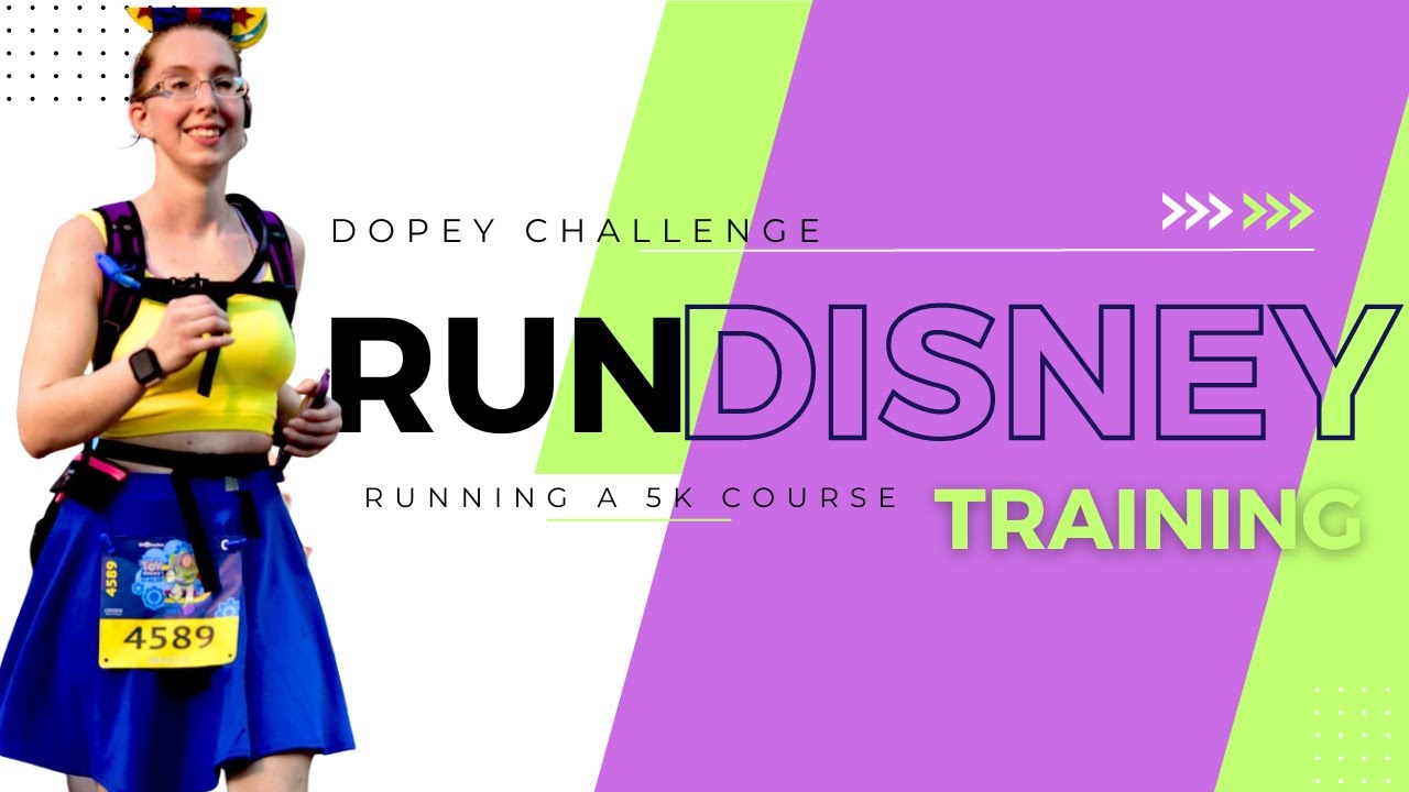 Dopey Challenge Training for runDisney // Running a 5K Course With ...
