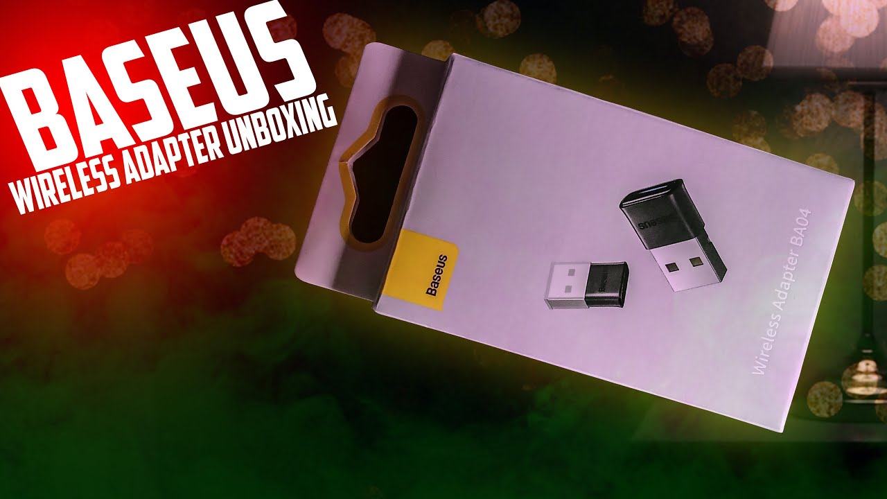 Baseus usb bluetooth adapter for windows pc unboxing. - YouTube