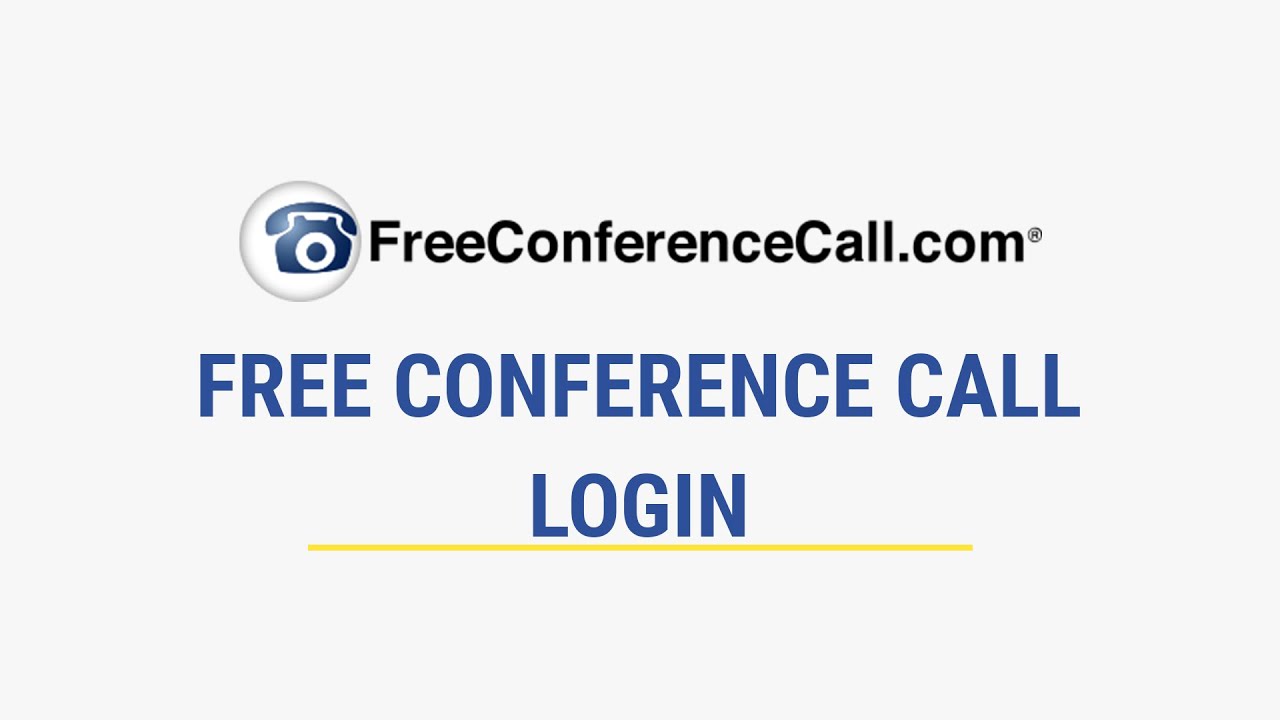 FreeConferenceCall Login - YouTube