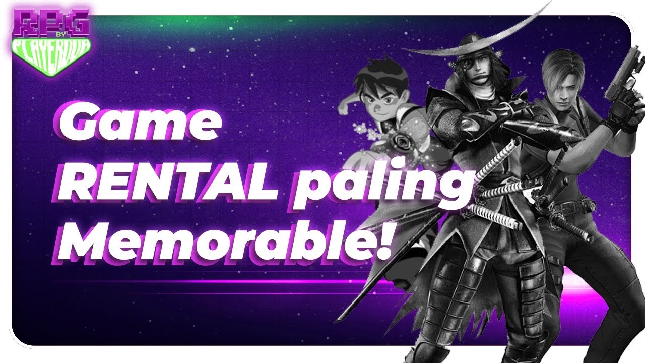 Game Rental PS Paling Memorable! | React & Pertanyaan Game #RPG - EPS ...