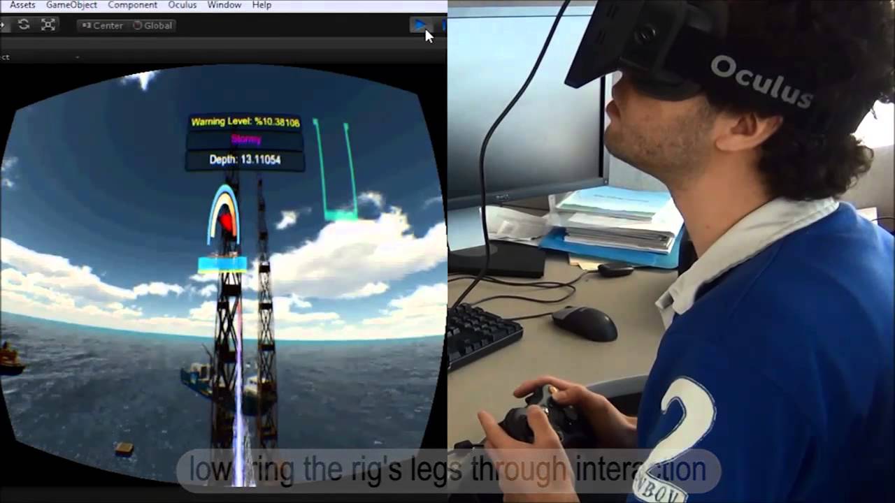 JackVR: A Virtual Reality Training System for Landing Oil Rigs - YouTube