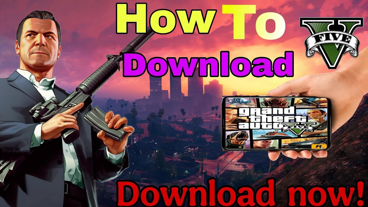 How to Download gta v on android|| Download gta v in mobile|| Best ...