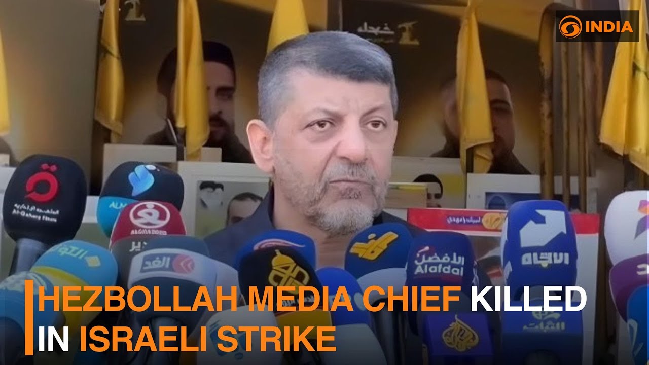 Hezbollah media chief killed in Israeli strike and more | DD India News ...