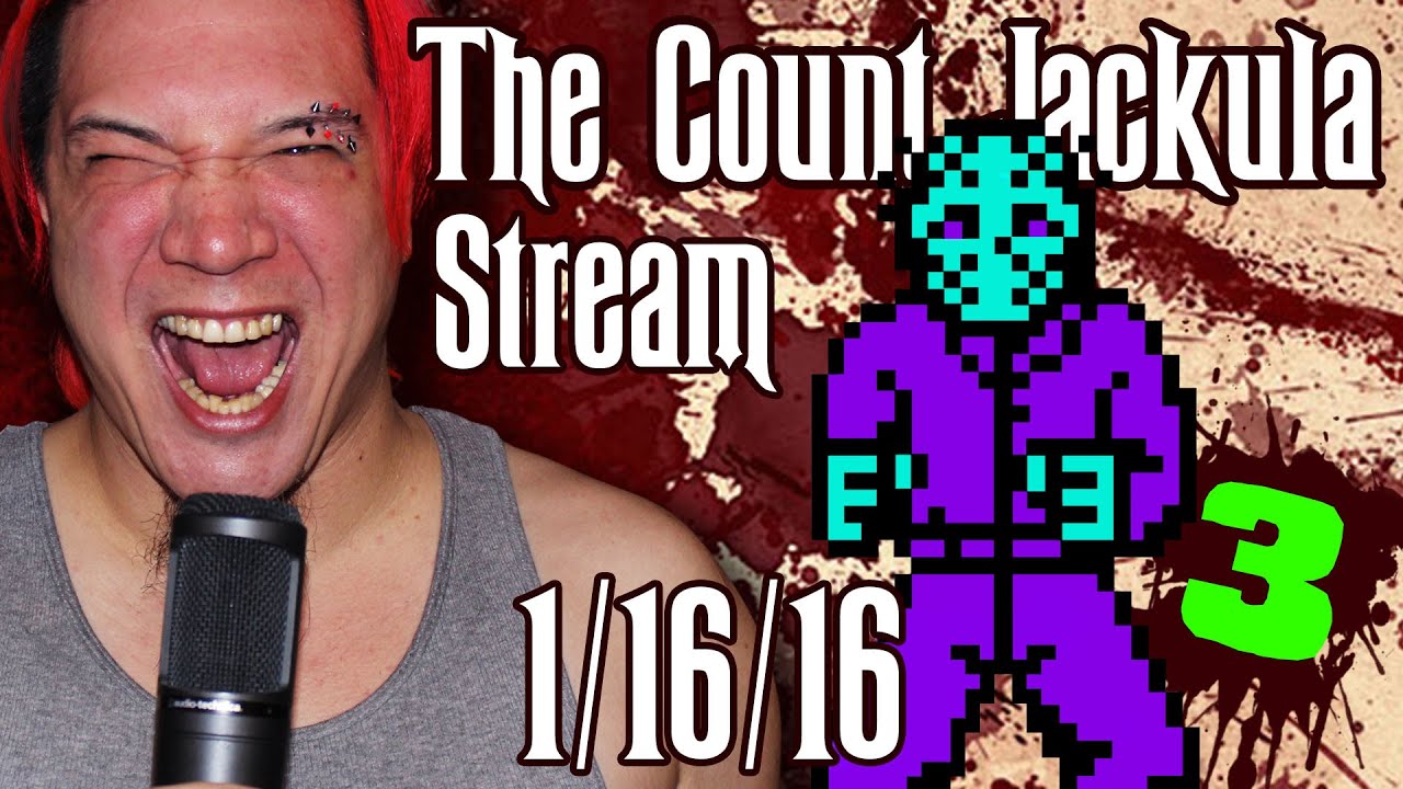 Count Jackula Stream 03 - What's Your Favorite Horror Game? - YouTube