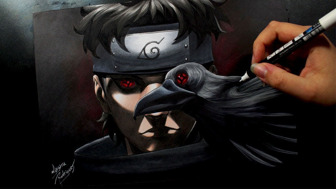 Como desenhar Shisui Uchiha [NARUTO] - Passo a Passo - YouTube