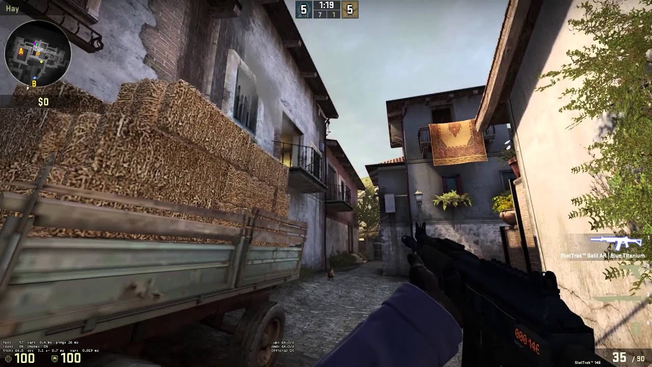 Counter-Strike Global Offsenive: Competetive Premade T-side - YouTube