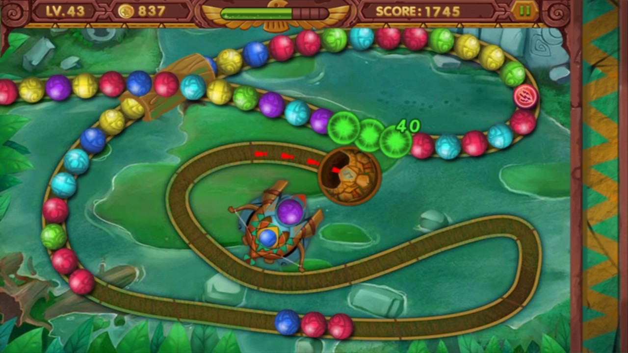 Marble Legend 2 # Level 43# 祖瑪爆破傳奇2 android/iOS GAME - YouTube