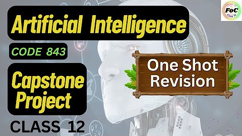 Artificial Intelligence AI Code 843 Class 12 - YouTube