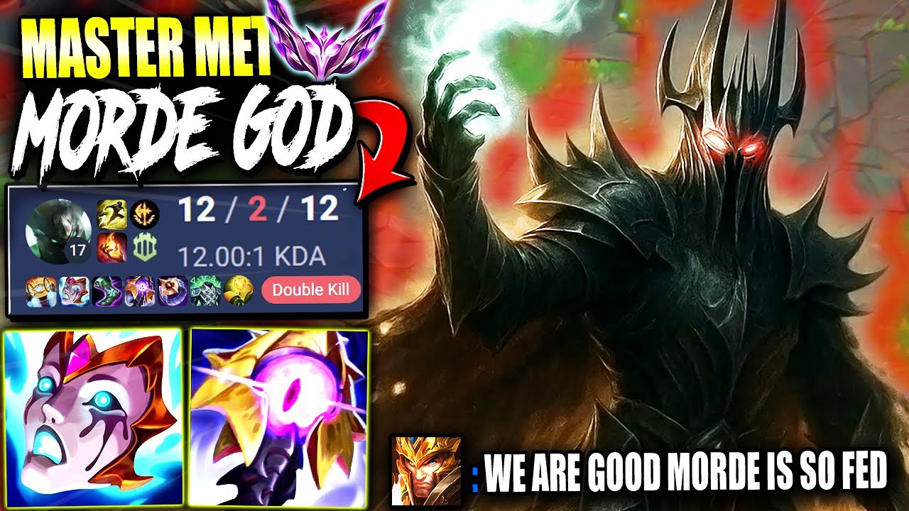 Master Elo Players Met My MORDEKAISER GOD BUILD that 1v9 CARRY THIS ...